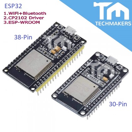 ESP32 30 Pin 38 Pin WIFI Bluetooth Module IOT NODE MCU32 Node MCU