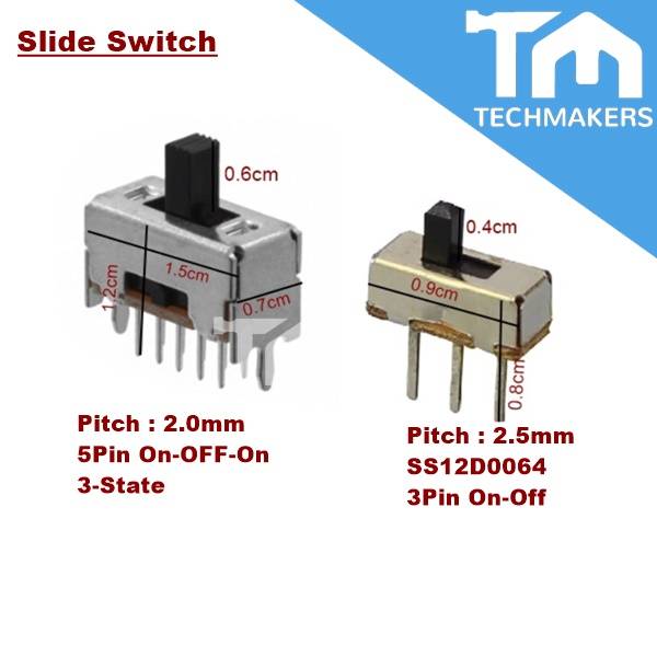 spdt slide switch connection