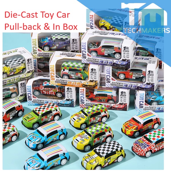 Alloy Inertia Pull-back Car & Decorative Toy Car Model Techmakers