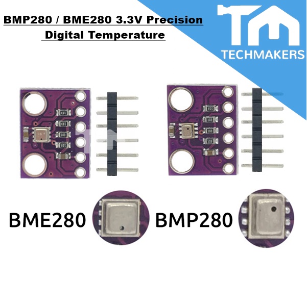 BMP280 / BME280 3.3V Precision Digital Temperature,Humidity,Air ...